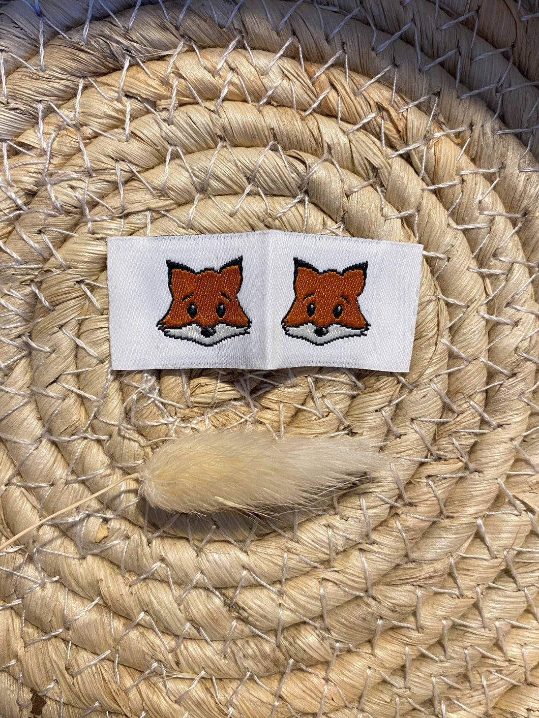 Fuchs - Web Label (bunt) – Mein holder Prinz GmbH